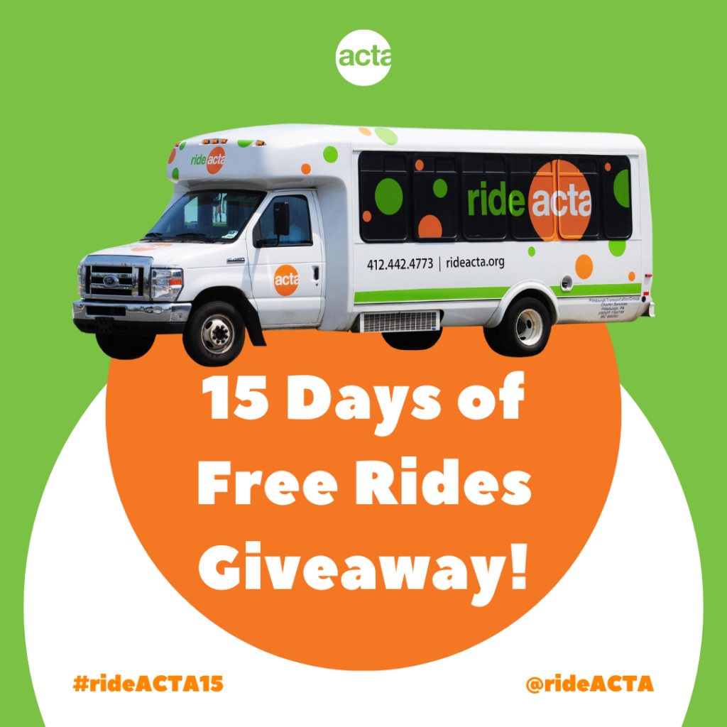 Celebrating 15 Years of Connection: The rideACTA 15 Days of Free Rides ...
